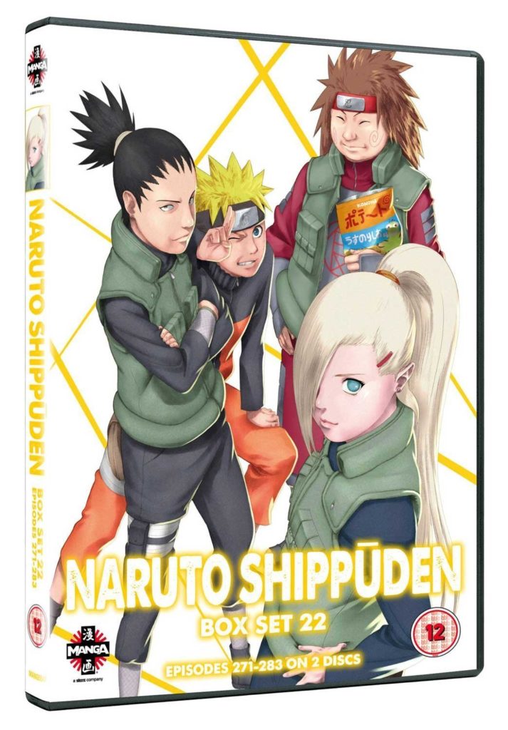 Naruto Shippuden - Box Set 22 Review • Anime UK News