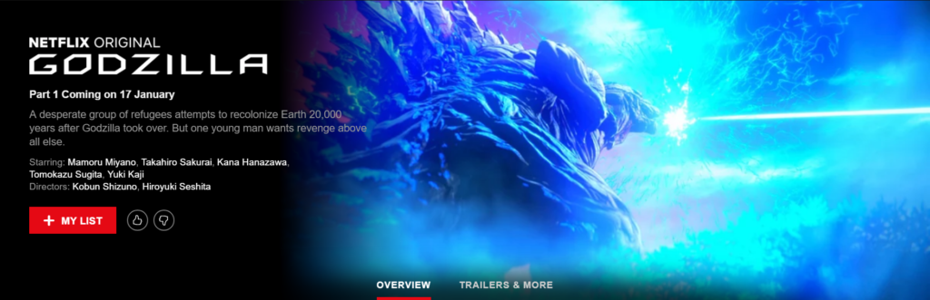 Godzilla: Planet of the Monsters rampages onto Netflix worldwide ...