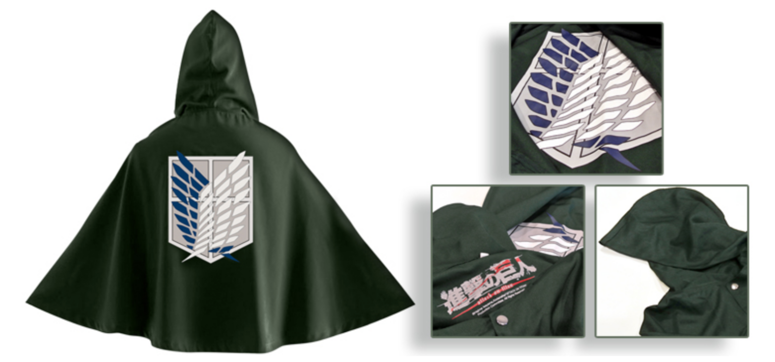 We're Giving Away a Limited Edition Attack on Titan Cape! • Anime UK News