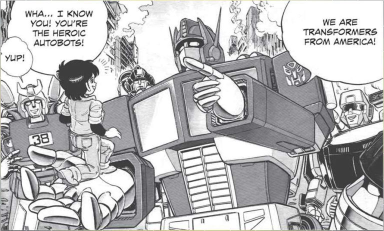 Transformers - The Manga Vol. 1 Review • Anime UK News